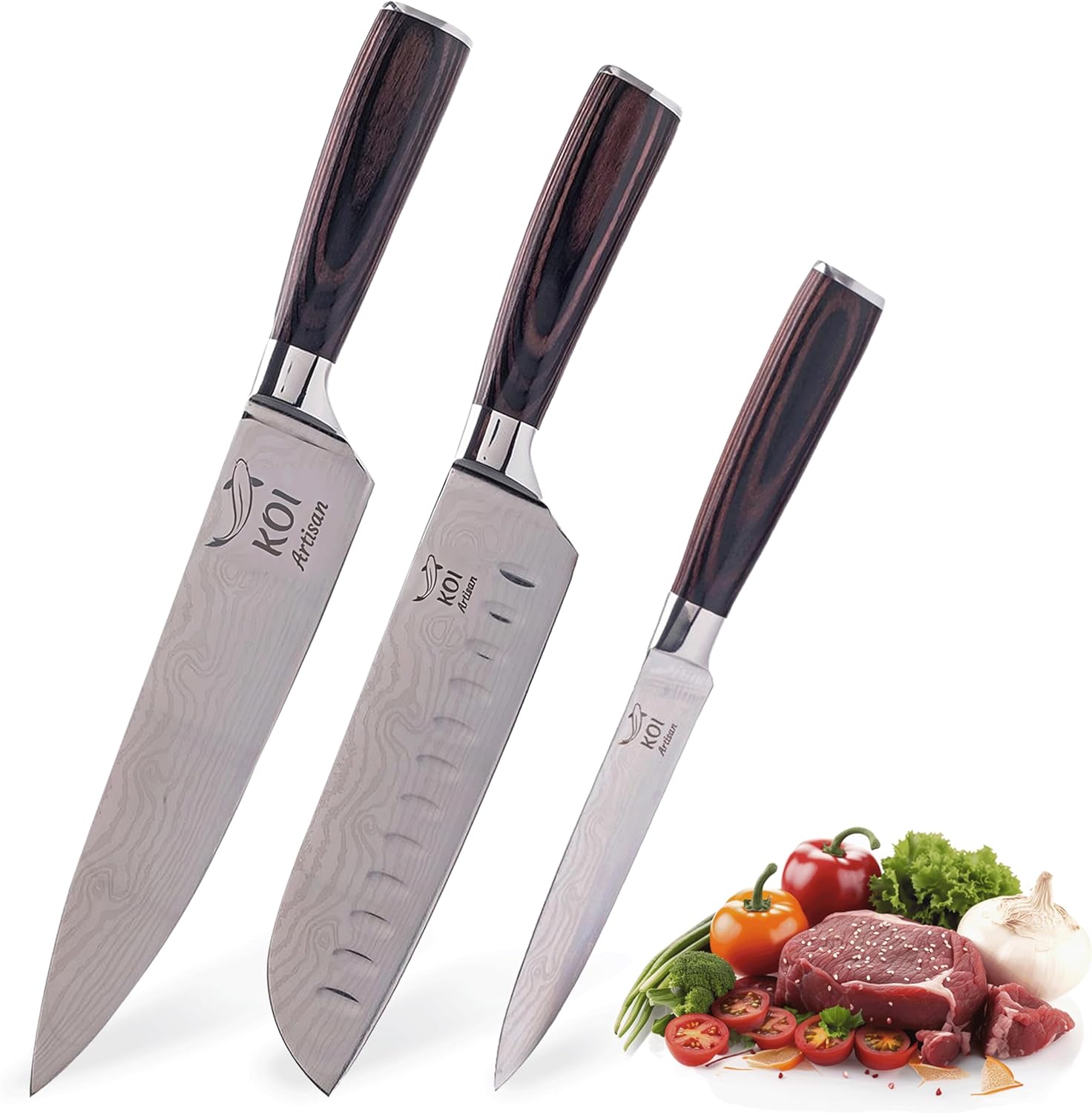 The Ultimate Chef Knife Set - Koi Artisan Knives